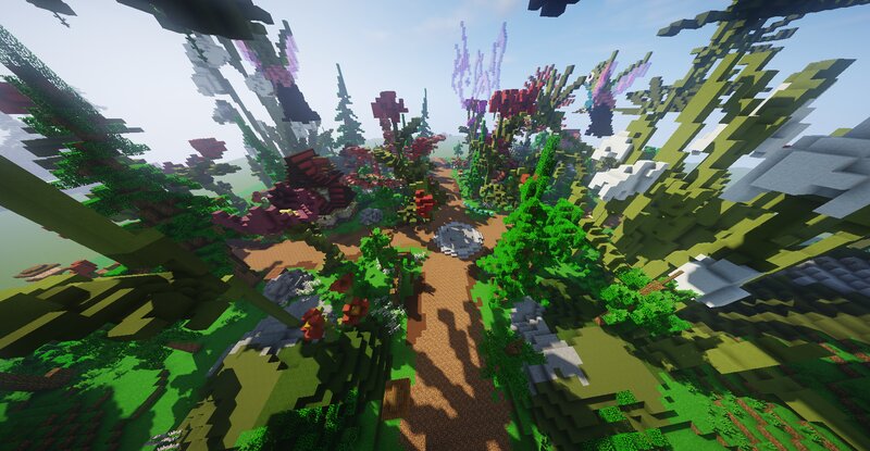 MAGICAL FOREST HCF SPAWN Minecraft Map