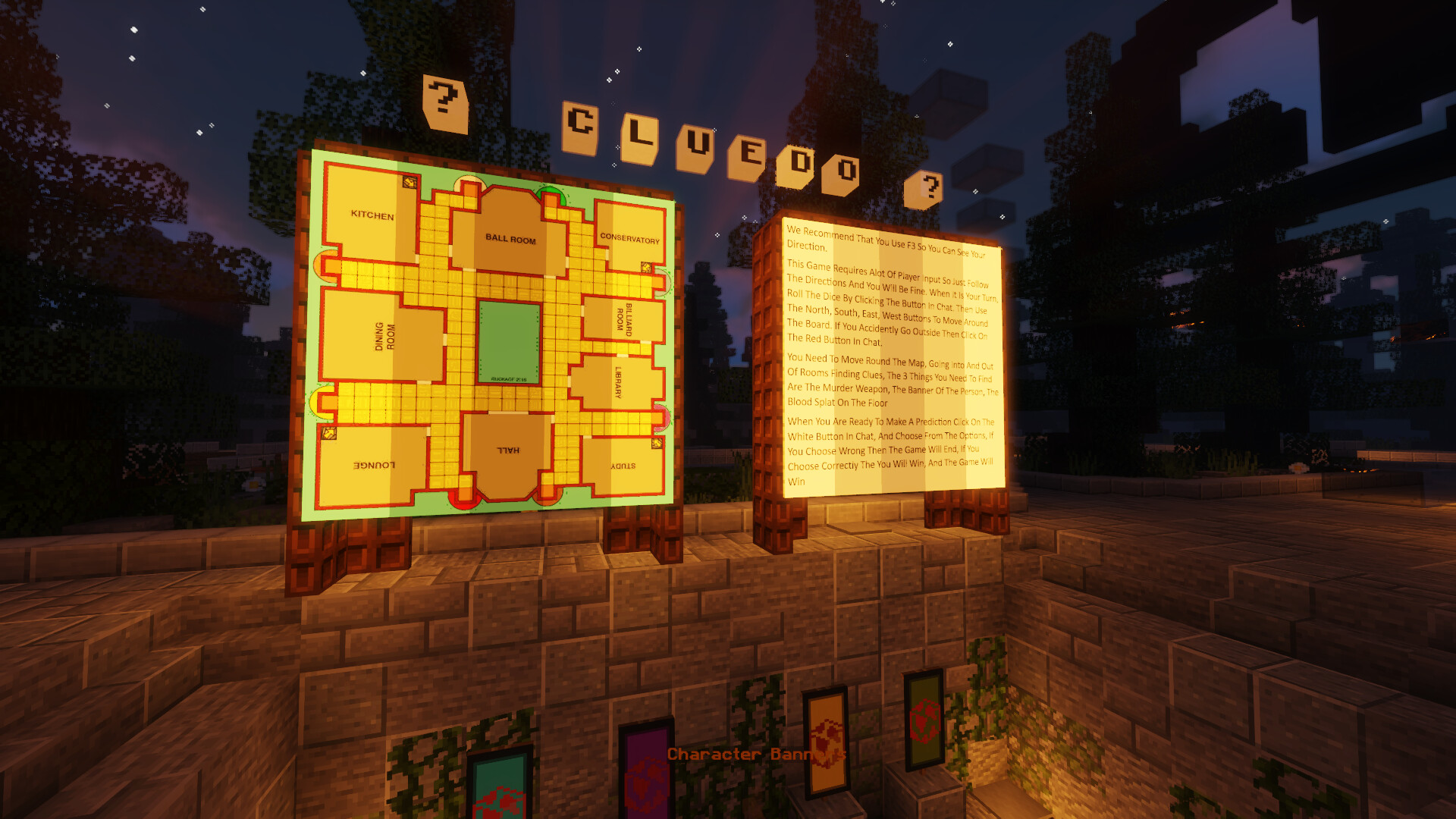 Cluedo In Minecraft Minecraft Map