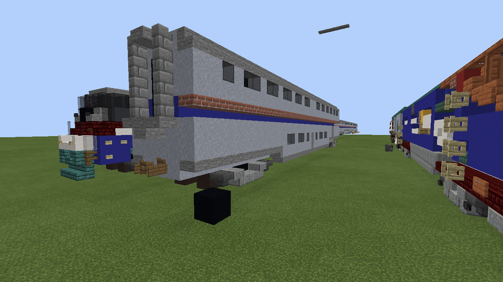 Amtrak Superliner Phase IV Minecraft Map