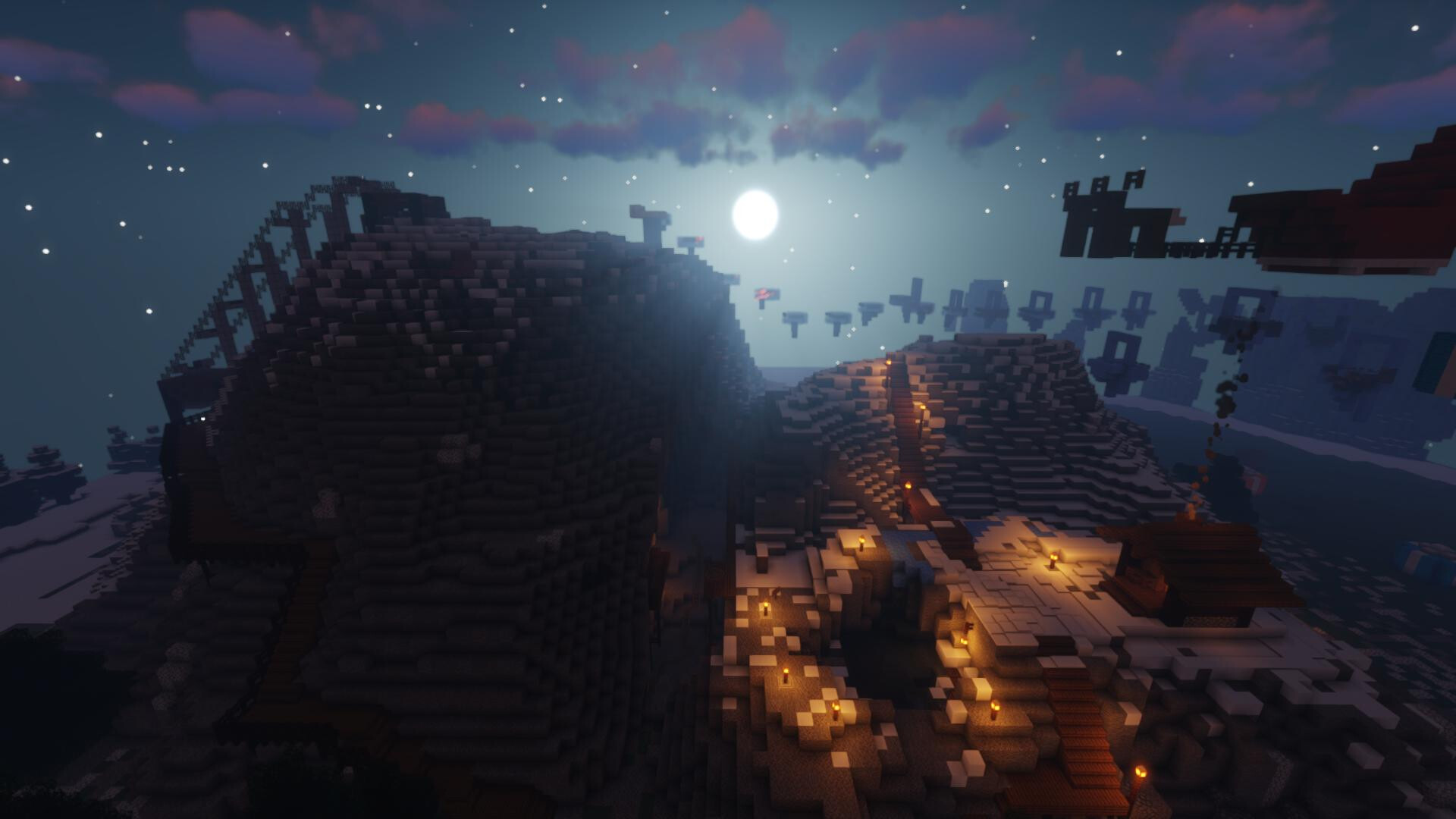 Mountain Ski Resort Minecraft Map