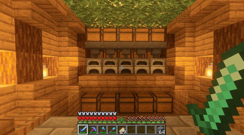 Survival Bunker Minecraft Map