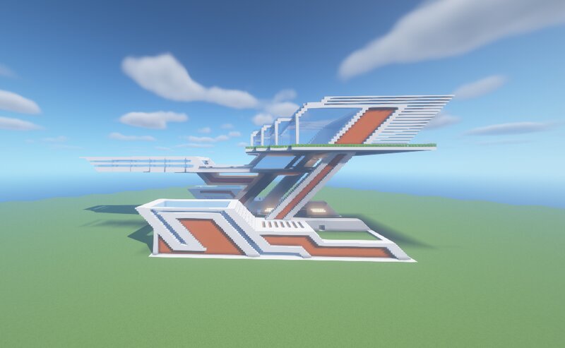 Modern Build 6 Minecraft Map