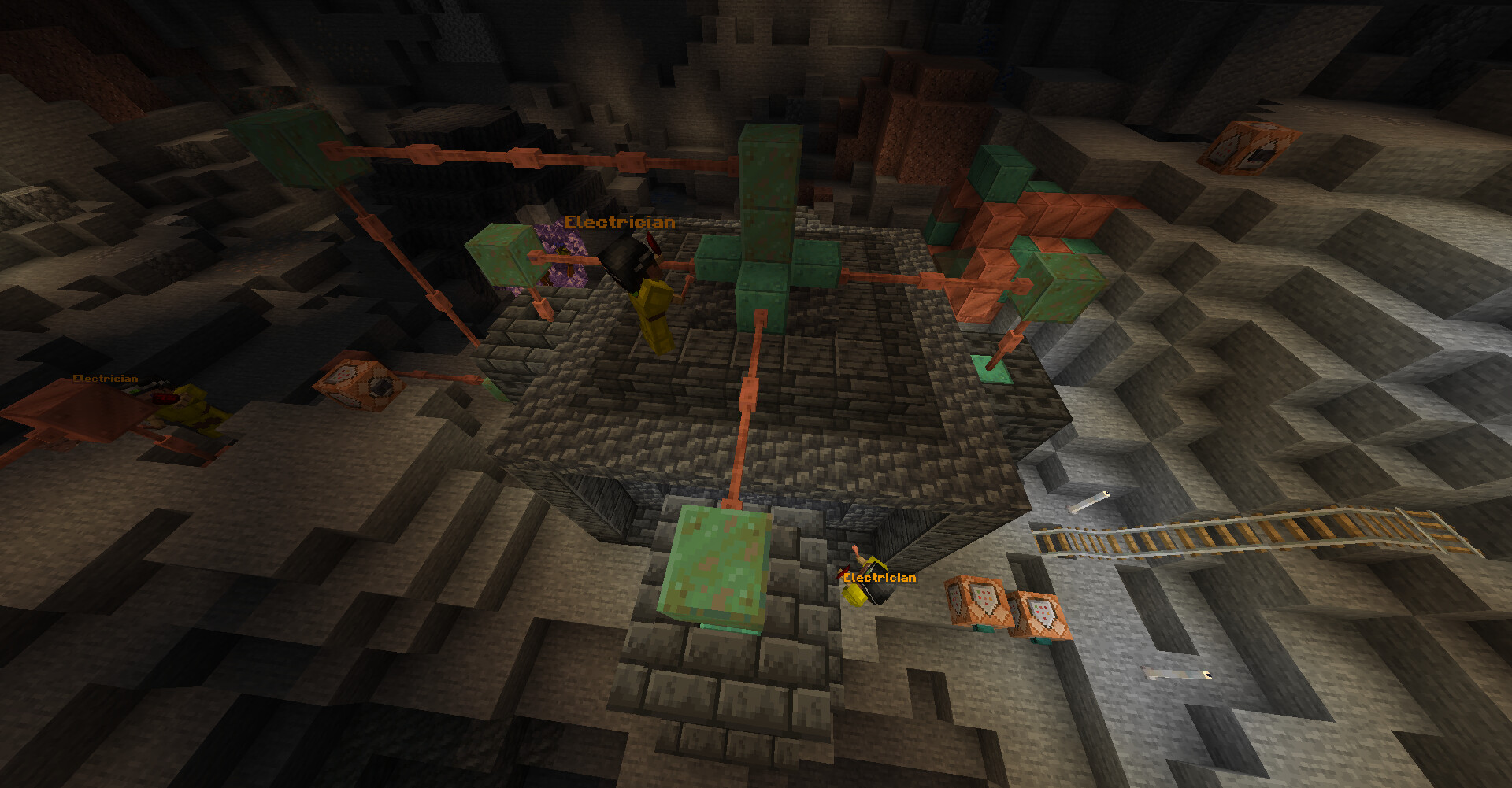 1.17 Active Cave Mining Minecraft Map