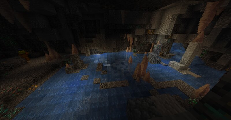 1.17 Active Cave Mining Minecraft Map