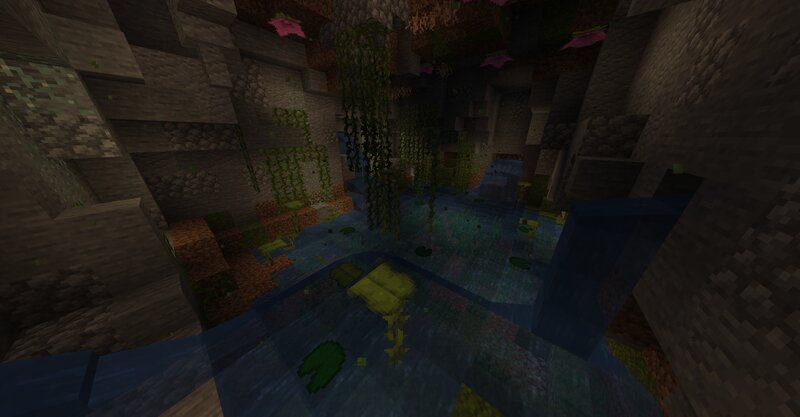 1.17 Active Cave Mining Minecraft Map