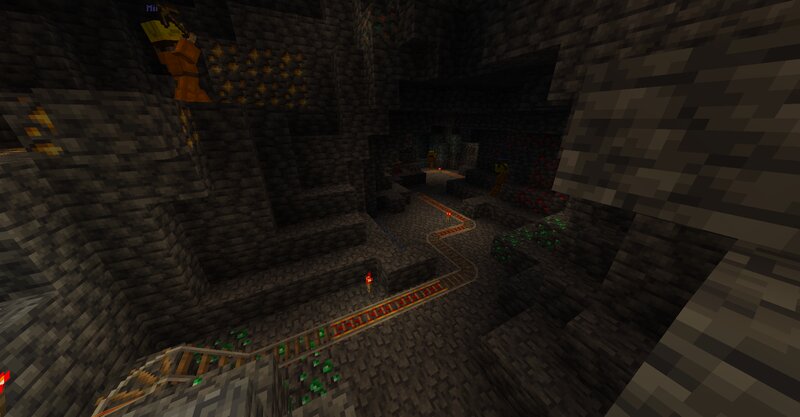 1.17 Active Cave Mining Minecraft Map