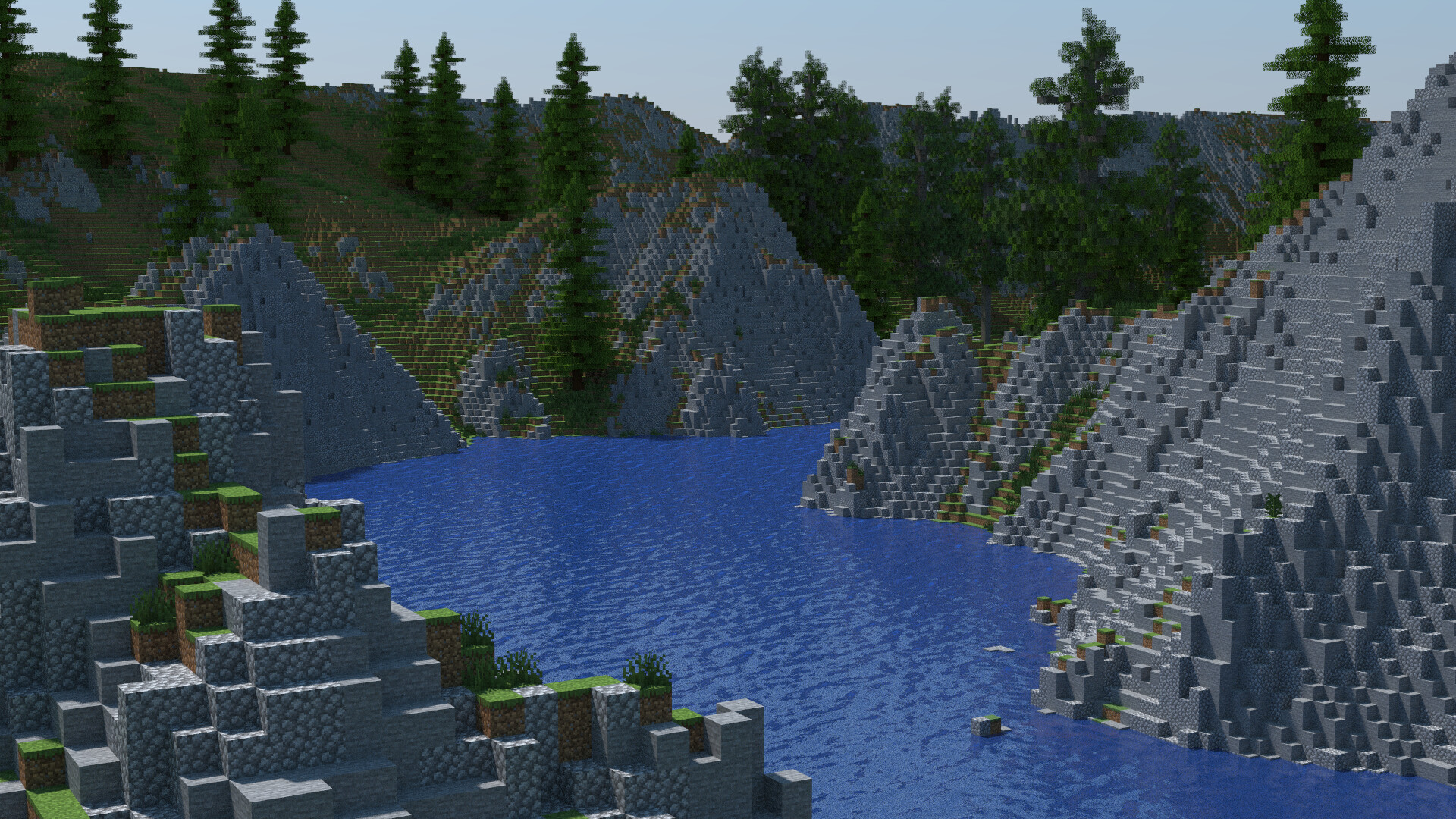 Beautiful valley Minecraft Map