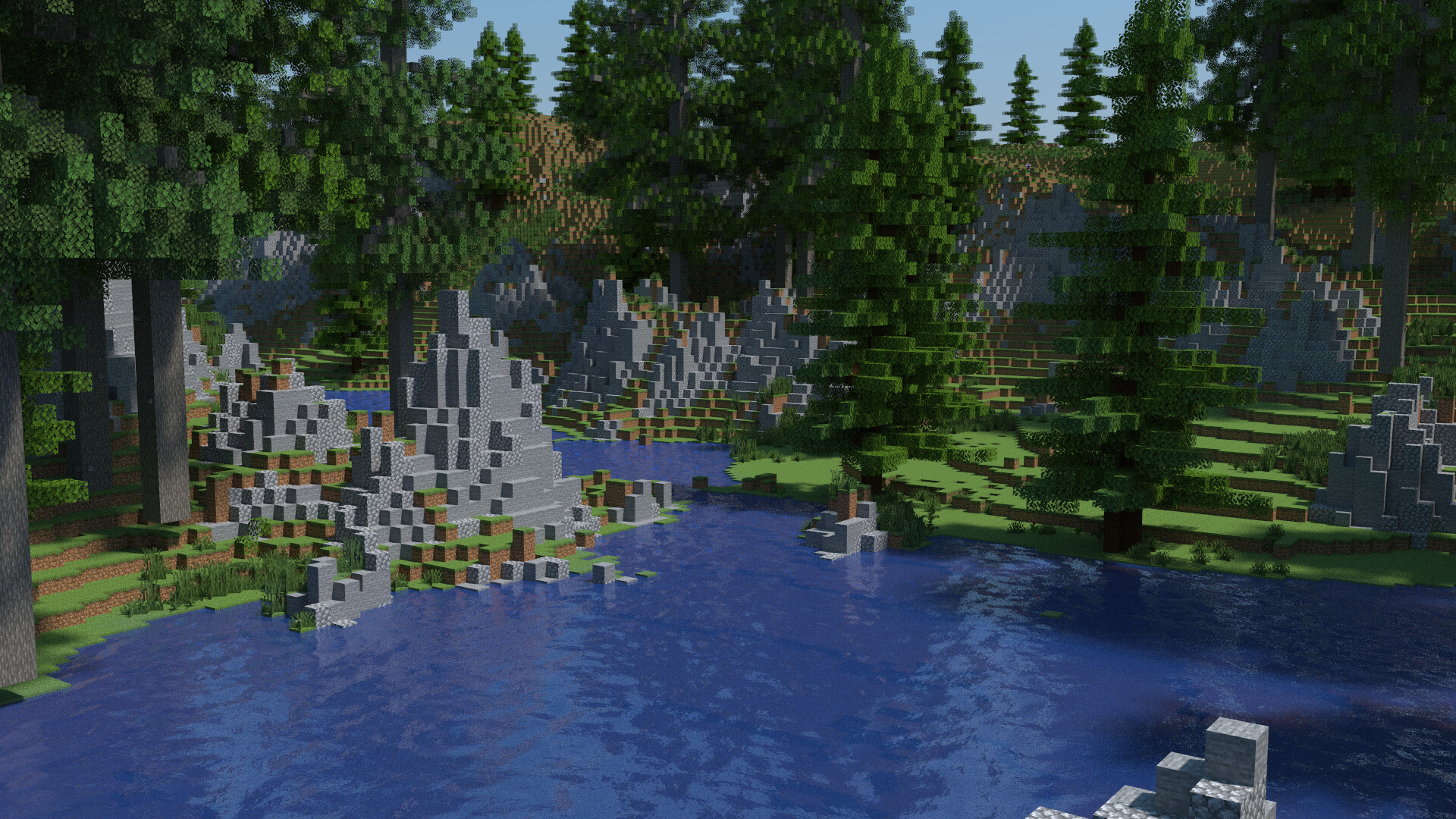 Beautiful valley Minecraft Map