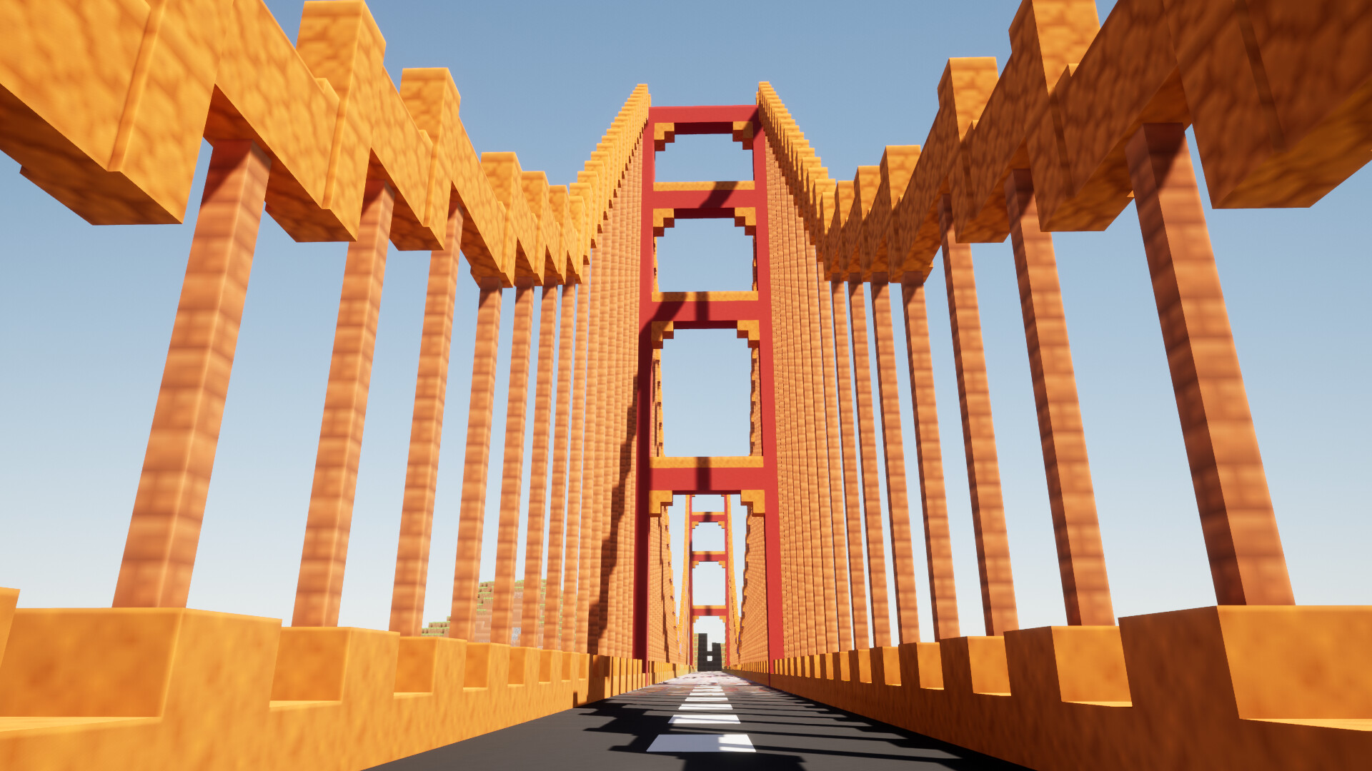 Golden Gate Bridge Minecraft Map