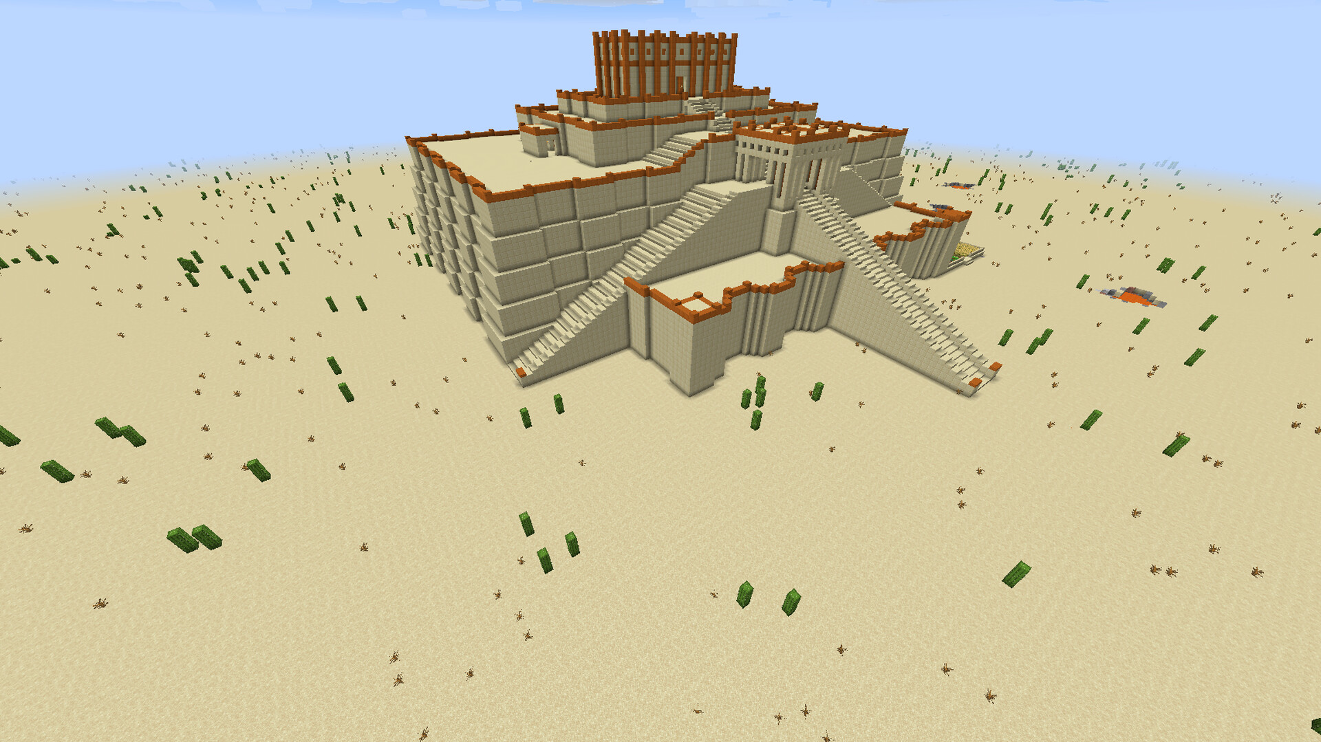 Minecraft Ziggurat Minecraft Map