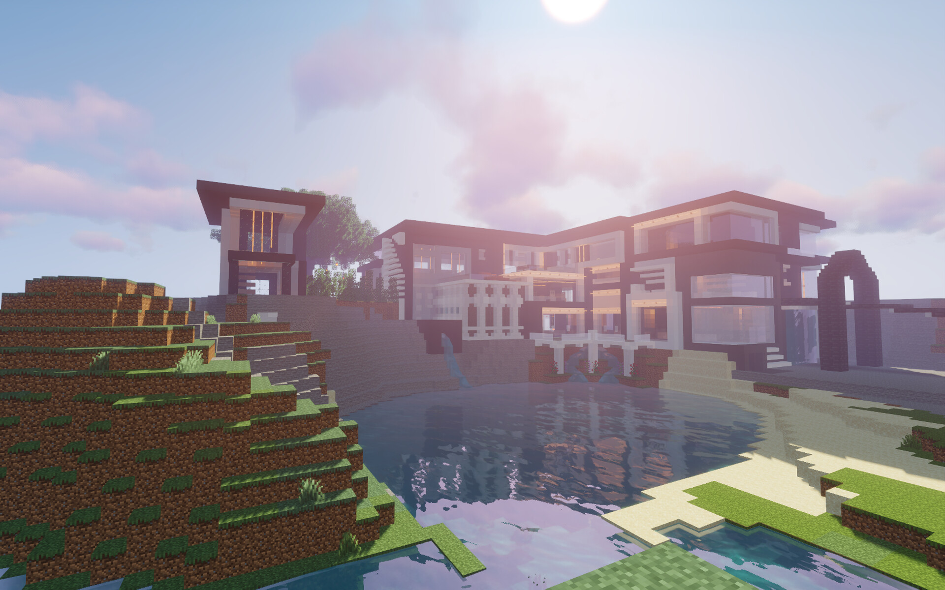 Modern Mansion 2 Minecraft Map