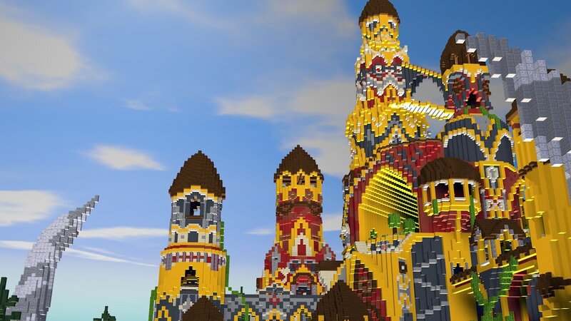 FreeFall Castle - Free Download Minecraft Map