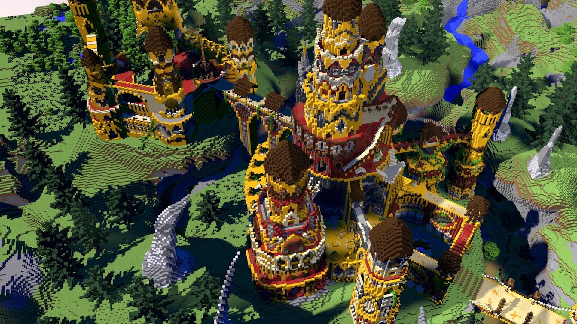 FreeFall Castle - Free Download Minecraft Map