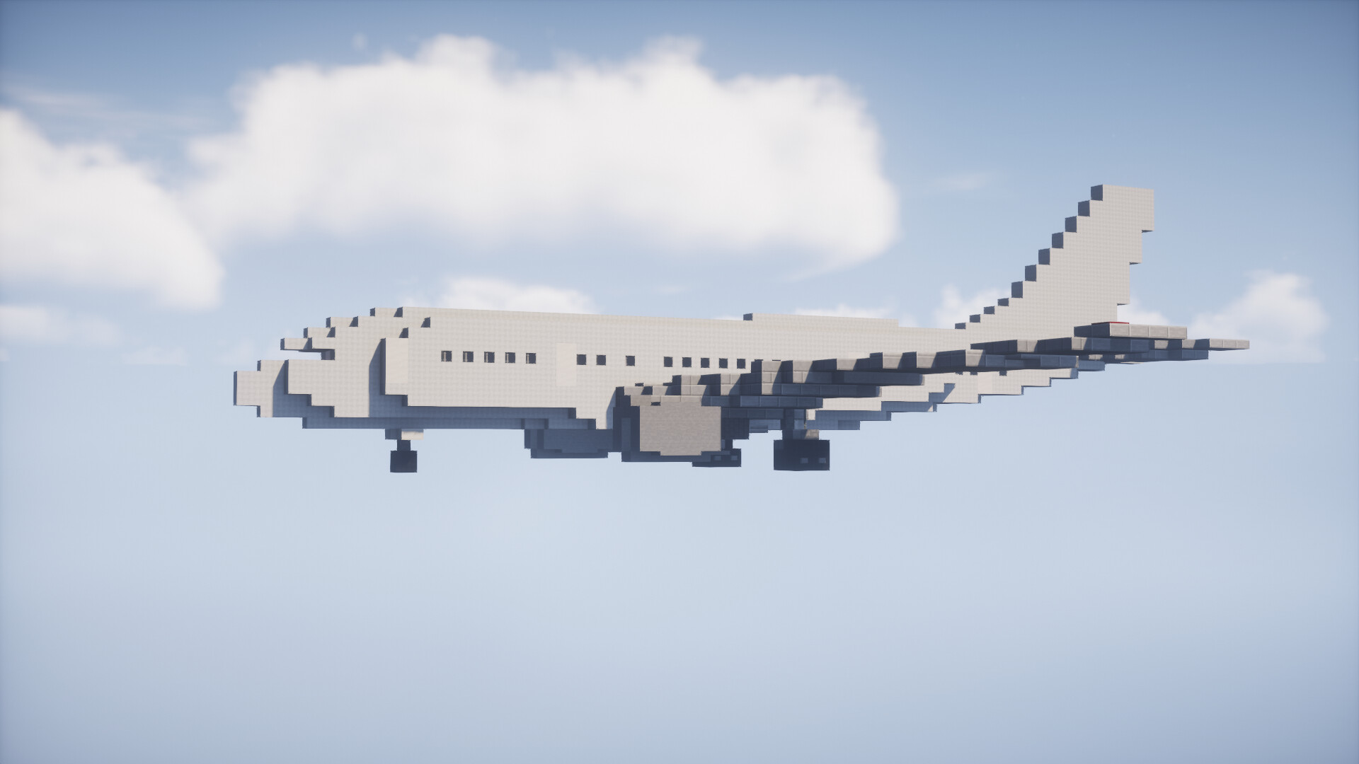 Airbus A300B2 | 1:1 Scale Minecraft Map