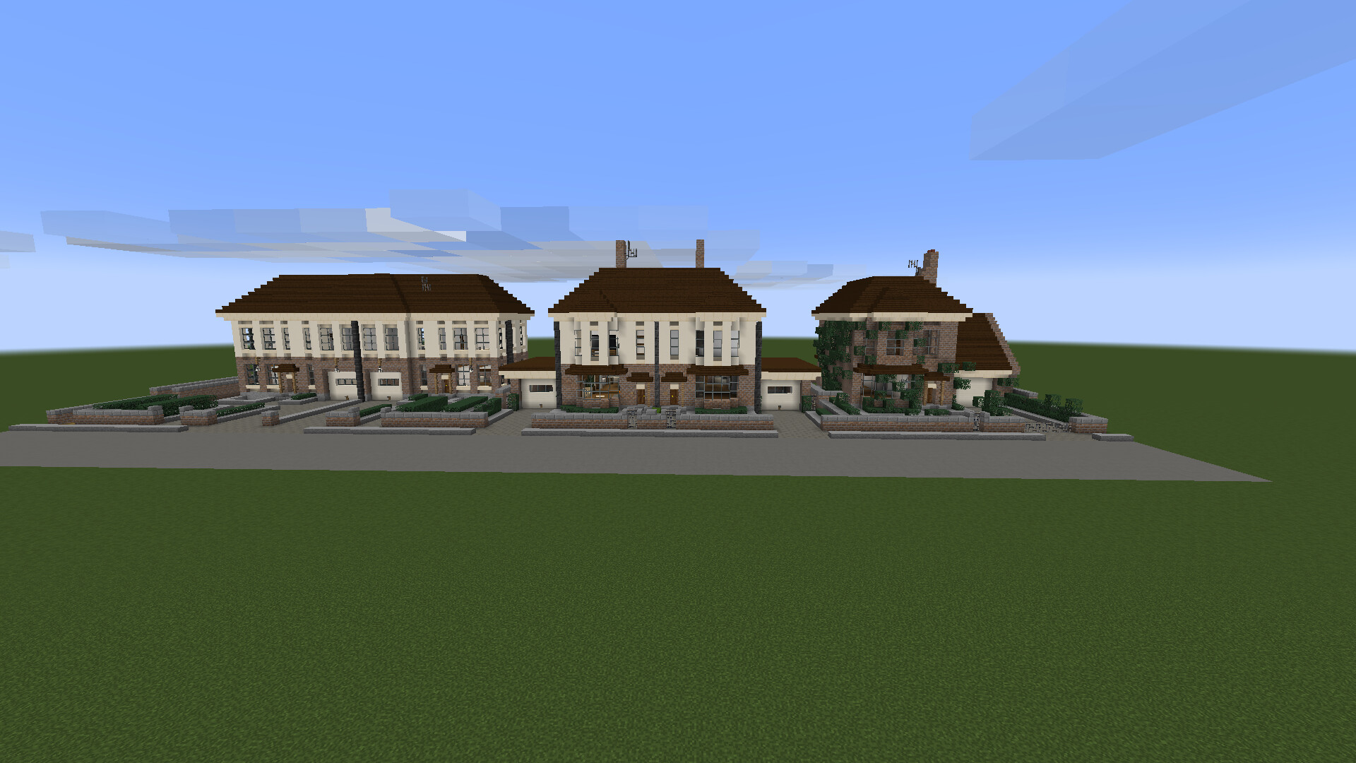 English Type City Minecraft Map