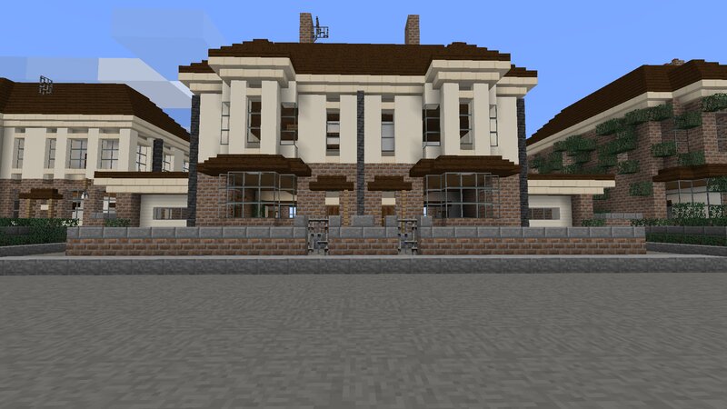 English Type City Minecraft Map