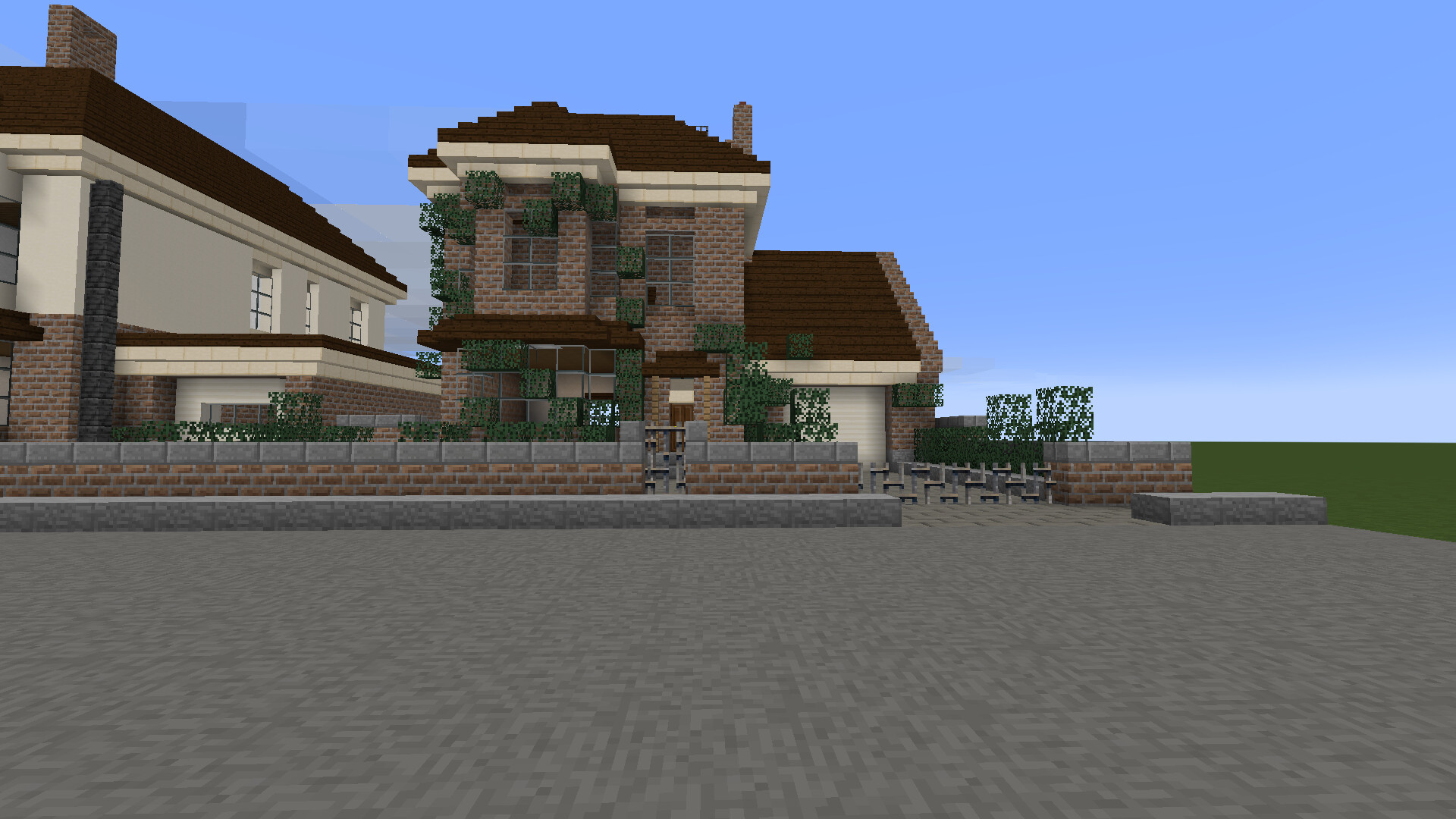 English Type City Minecraft Map