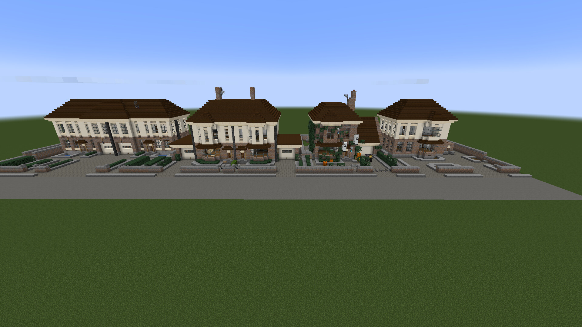 English Type City Minecraft Map