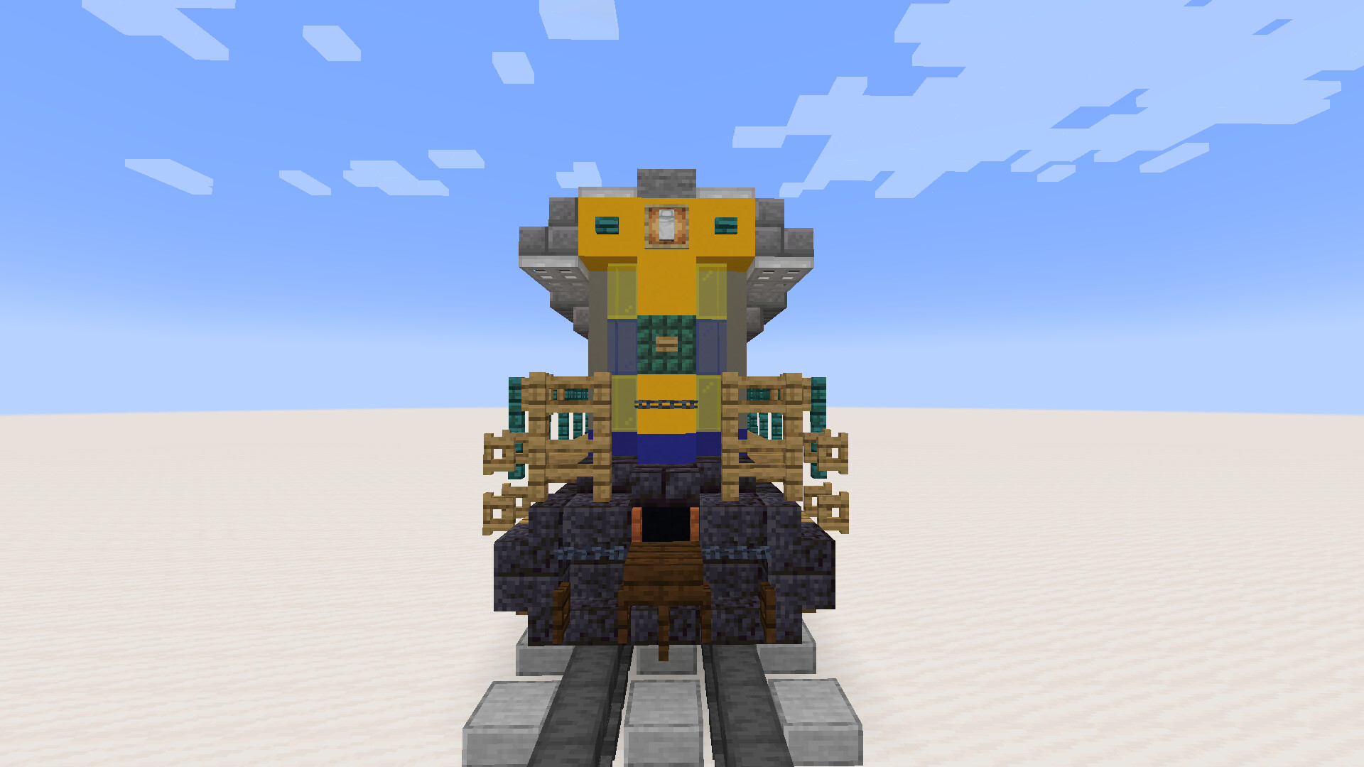 CSX GE AC4400CW in YN2 and YN3b liveries Minecraft Map