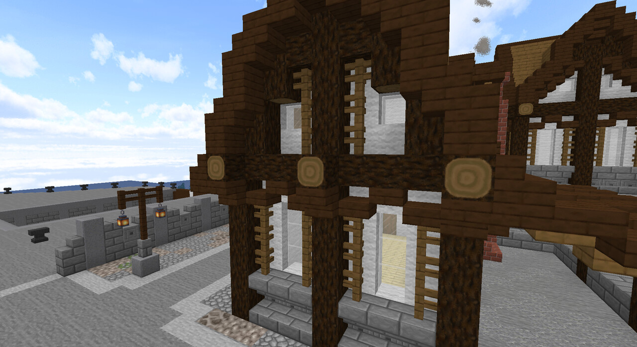 Medieval Fantasy blacksmith's shop / Forge médiéval fantasy Minecraft Map