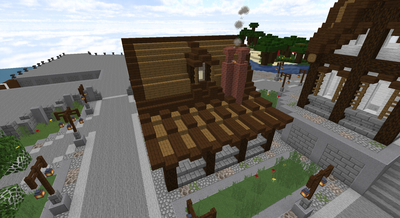 Medieval Fantasy blacksmith's shop / Forge médiéval fantasy Minecraft Map
