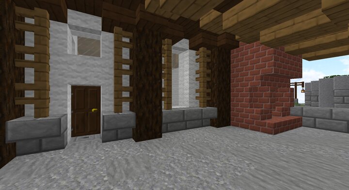 Medieval Fantasy blacksmith's shop / Forge médiéval fantasy Minecraft Map