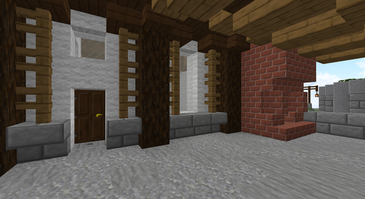 Medieval Fantasy blacksmith's shop / Forge médiéval fantasy Minecraft Map