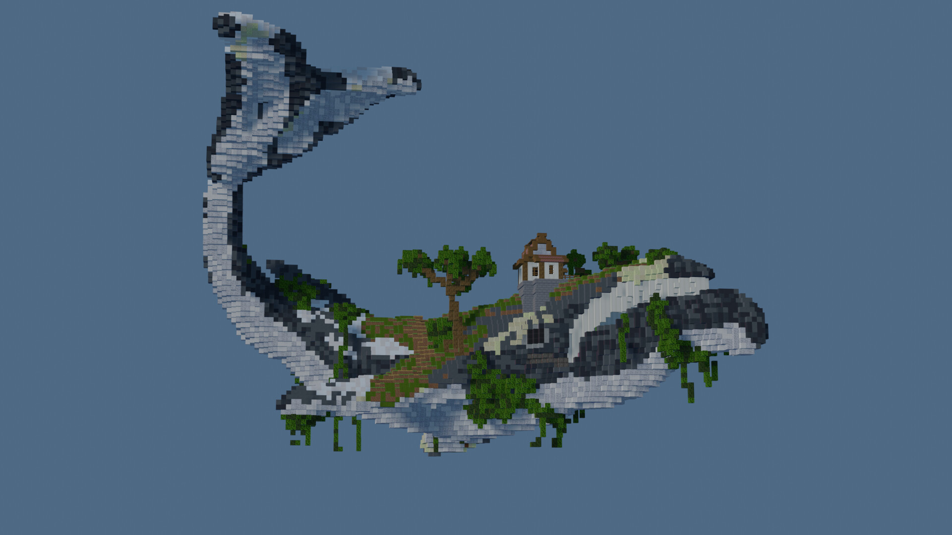Fantasy Whale - organic [1.16] Minecraft Map