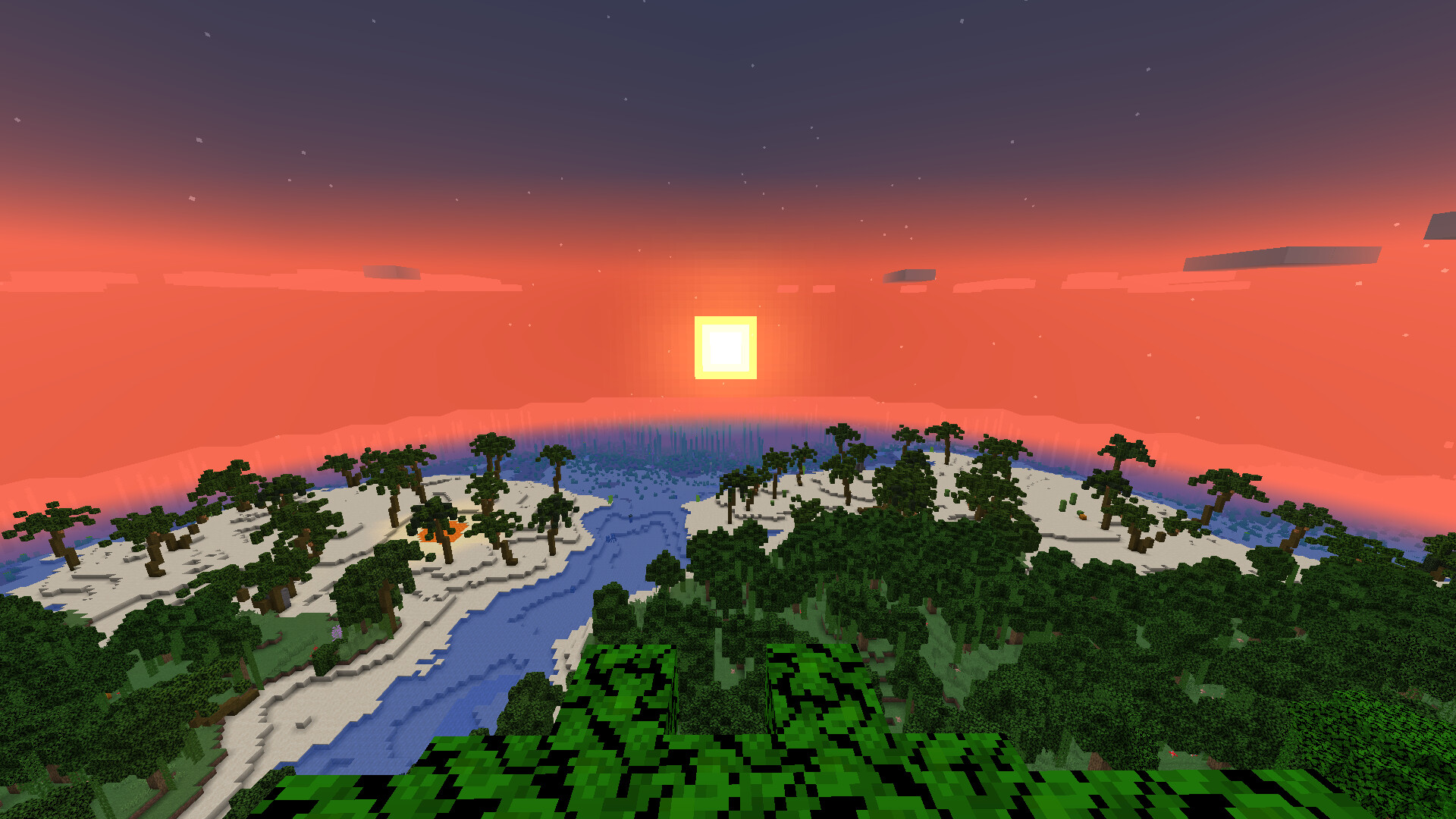 Isla Volcana (tropical volcanic island) Minecraft Map