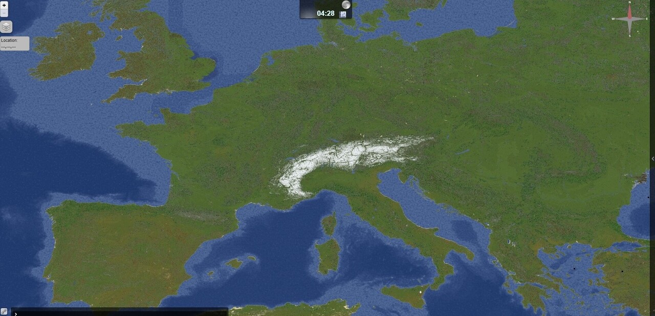 Europe & Asia Map 37.4k x 19.3k [Showcase Only] Minecraft Map