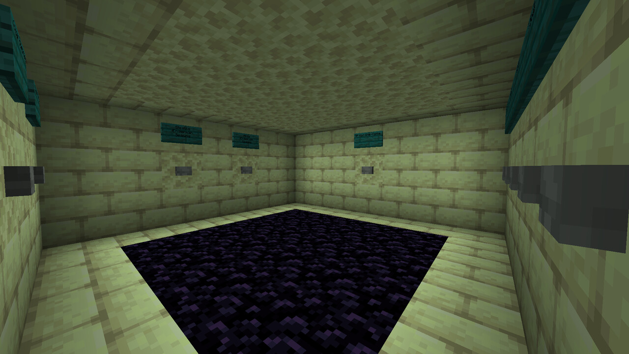 Ender Dragon One-Cycle Practice Minecraft Map