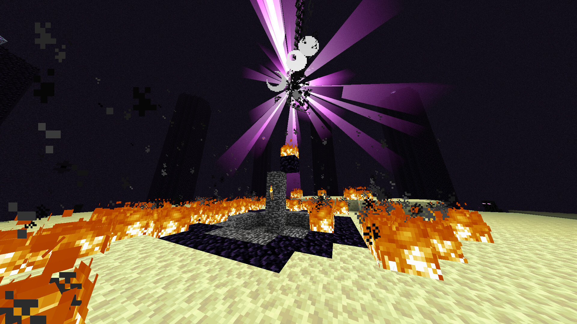 Ender Dragon One-Cycle Practice Minecraft Map