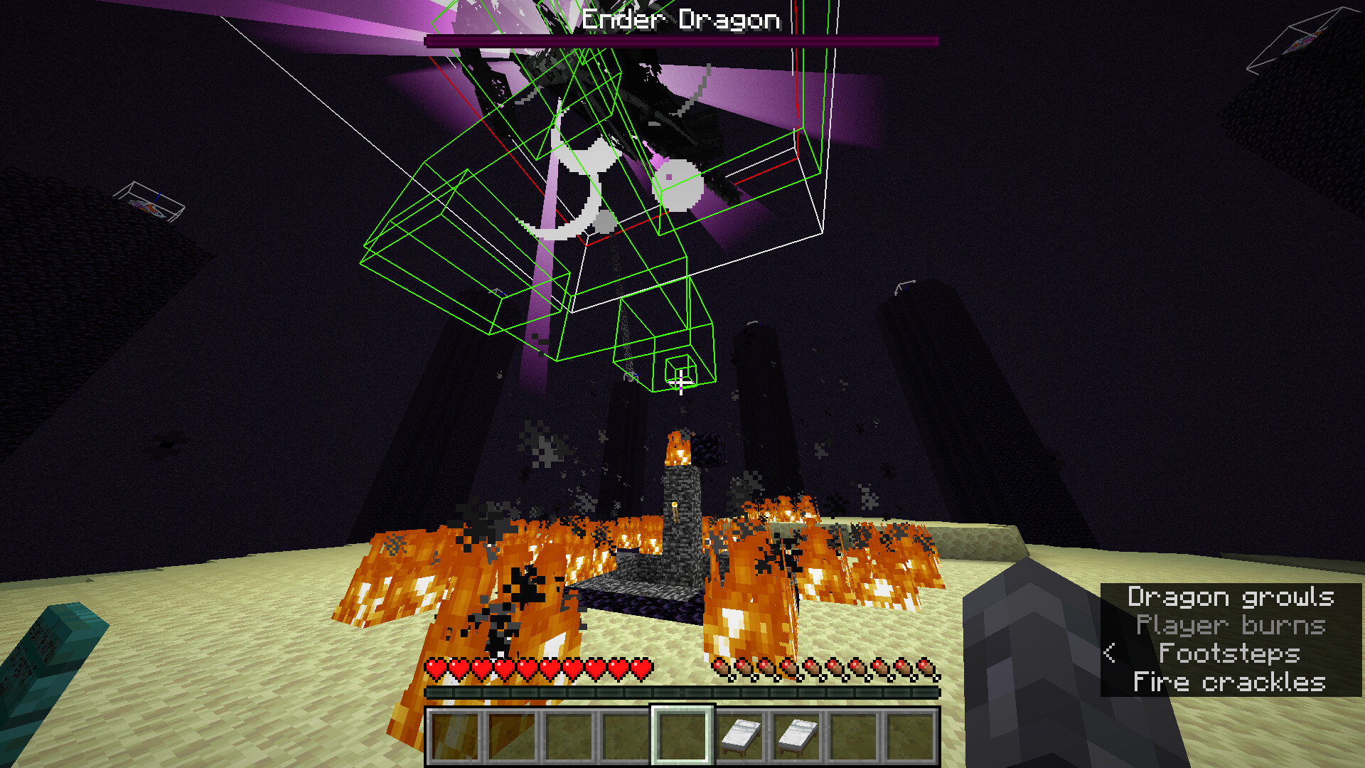 Ender Dragon One-Cycle Practice Minecraft Map