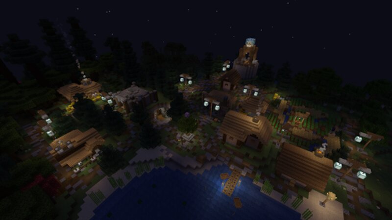 MegaWorld | Minecraft survival map 1.16.5 Minecraft Map