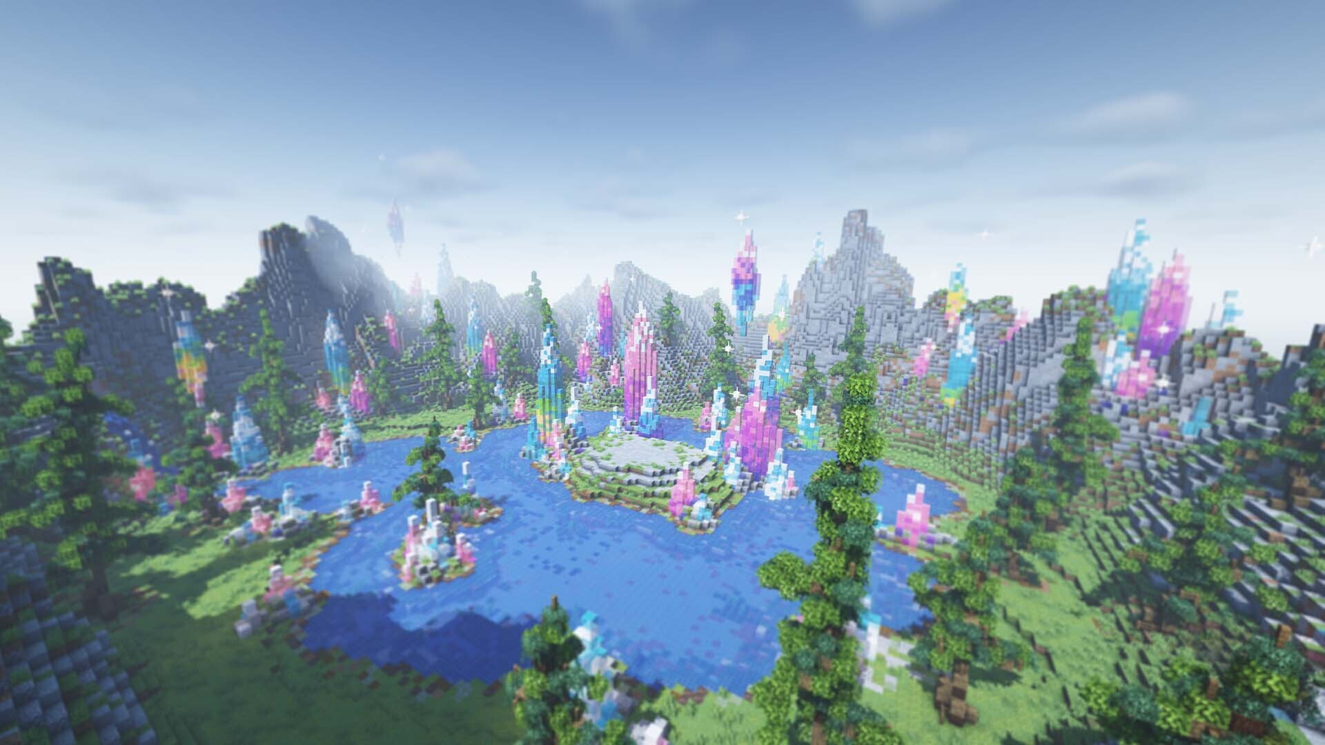 Celestial Valley of Evee Minecraft Map