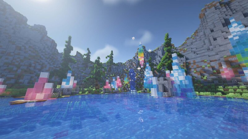 Celestial Valley of Evee Minecraft Map
