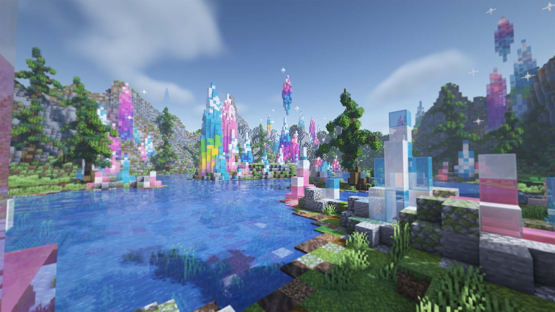 Celestial Valley of Evee Minecraft Map
