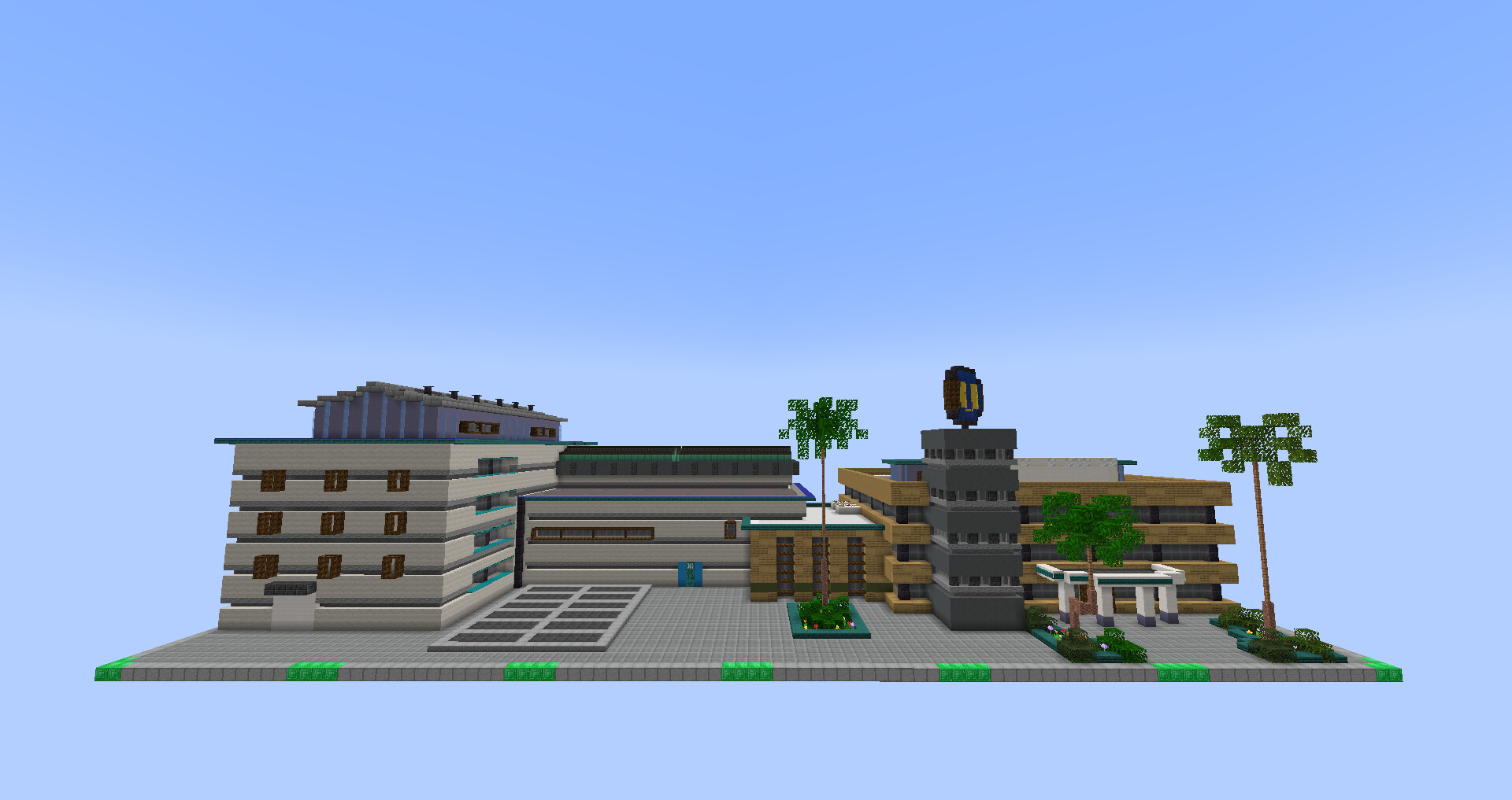 Tropico 6 Vehicle Factory Minecraft Map