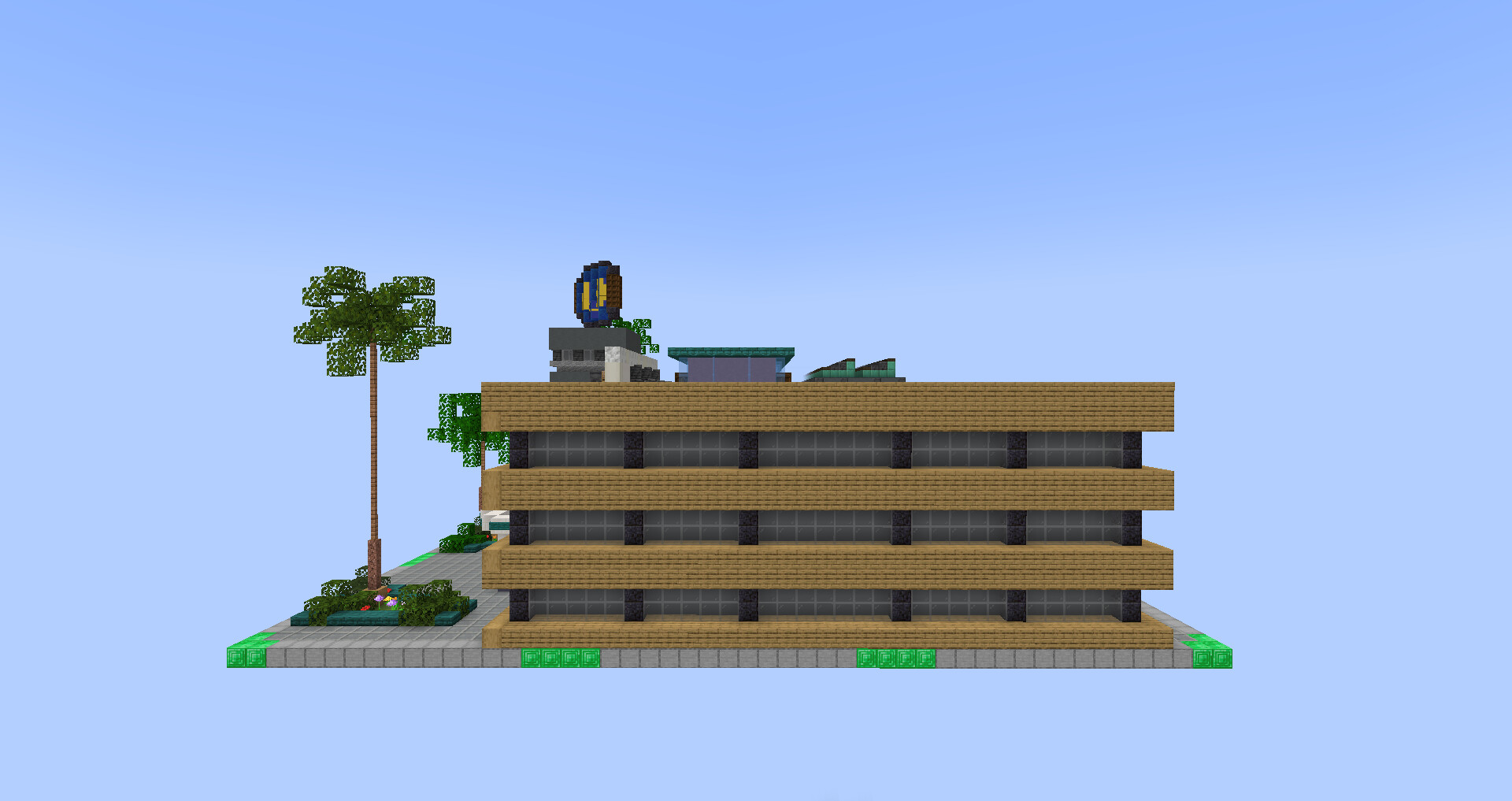 Tropico 6 Vehicle Factory Minecraft Map