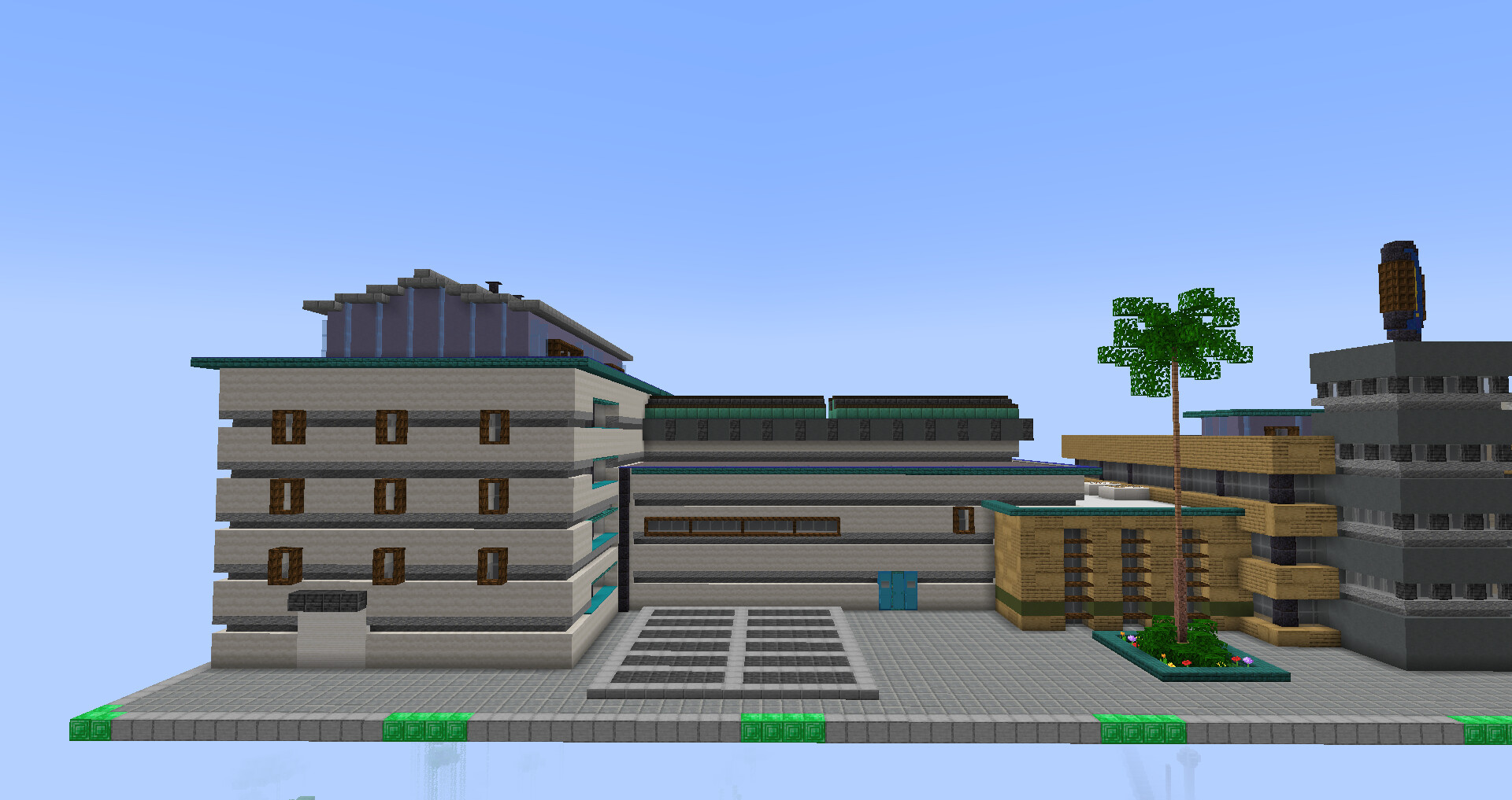 Tropico 6 Vehicle Factory Minecraft Map