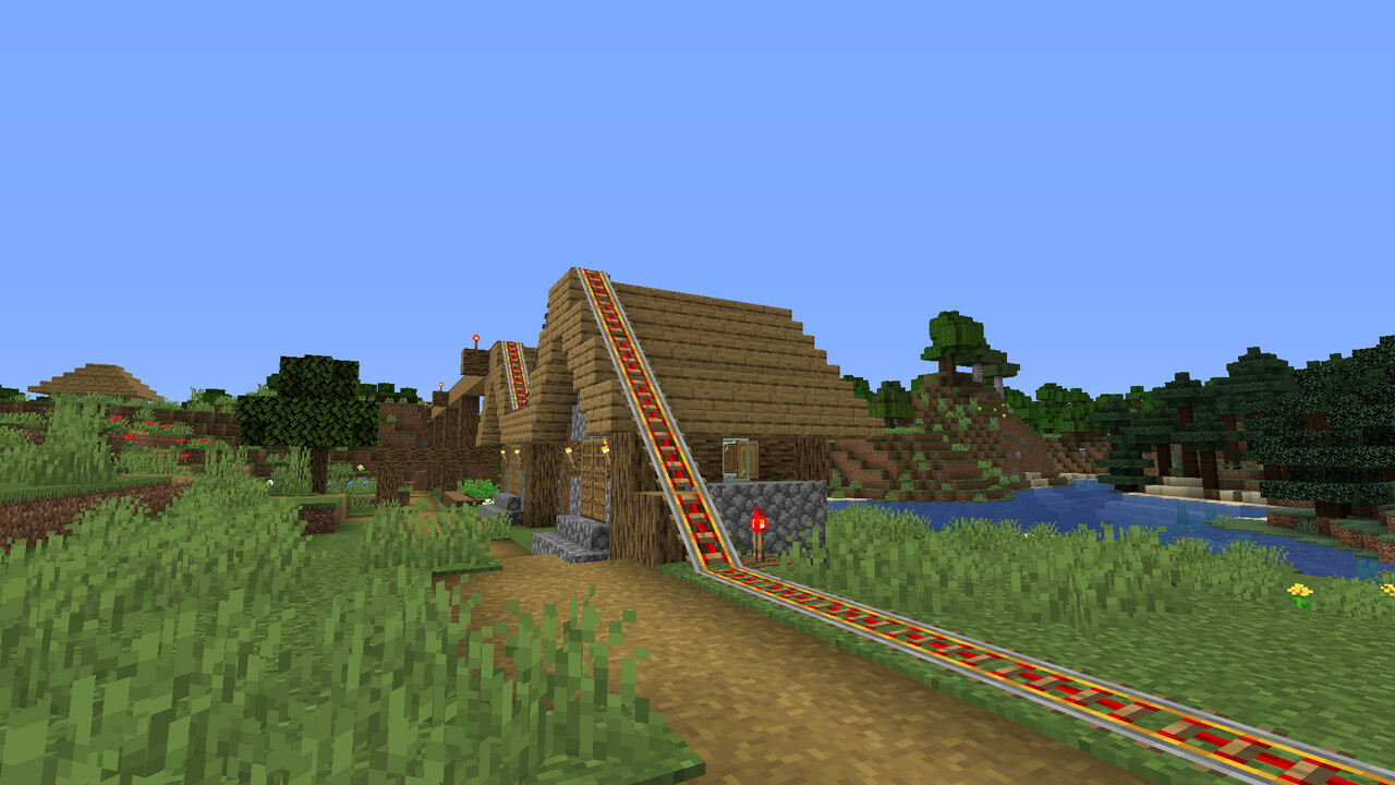 Rail World Minecraft Map