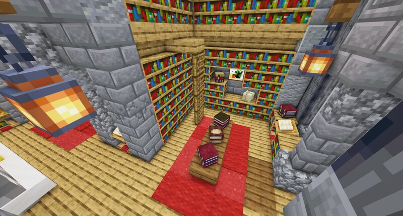 Book Store Minecraft Map