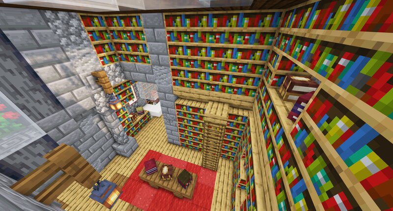 Book Store Minecraft Map