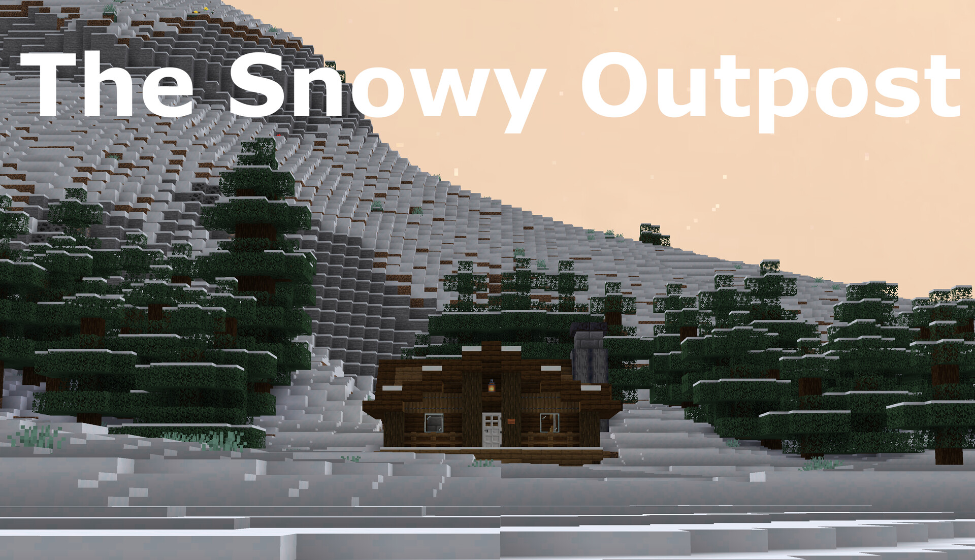 The Snow Outpost (and The Stanley Parable) Minecraft Map