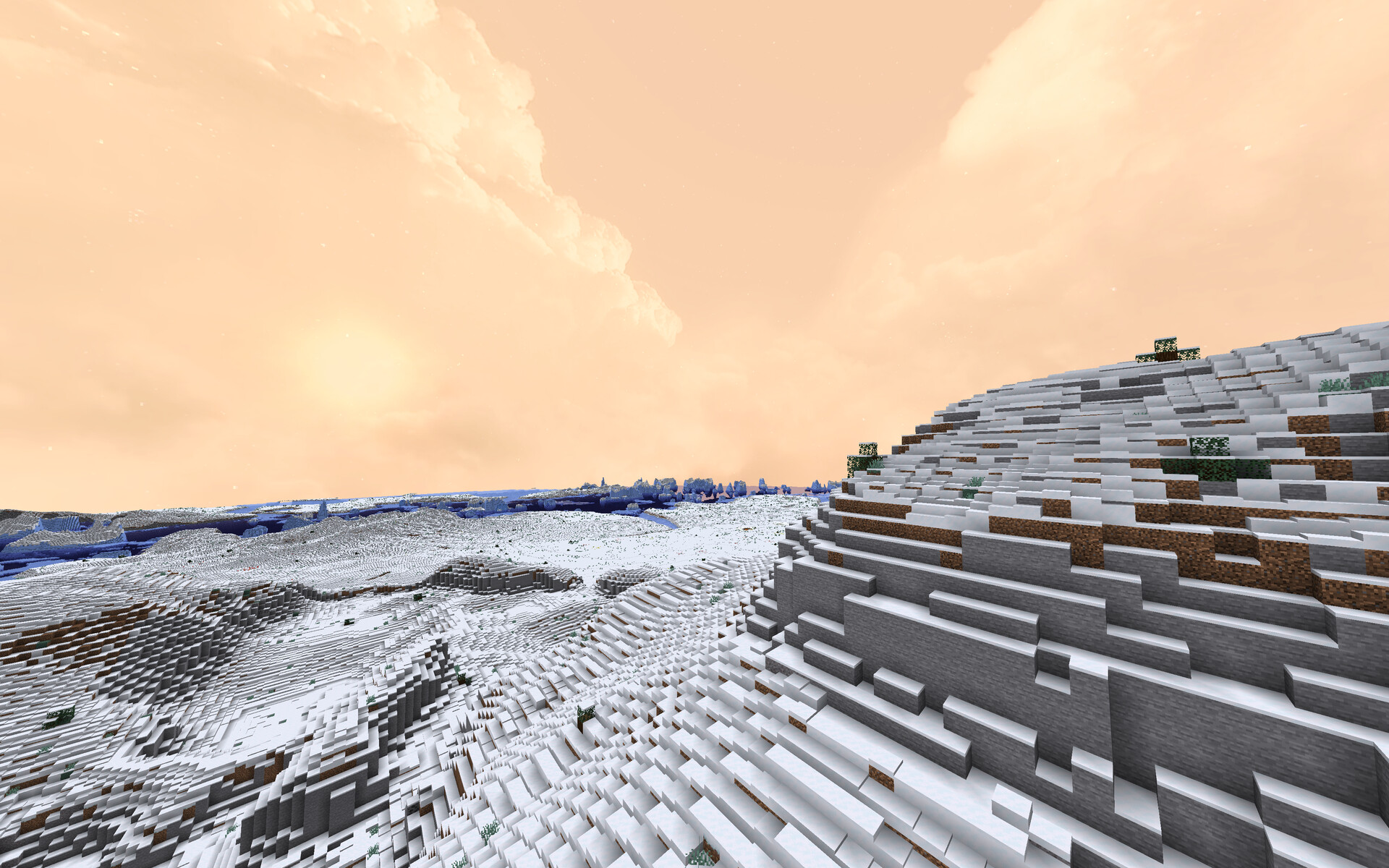 The Snow Outpost (and The Stanley Parable) Minecraft Map