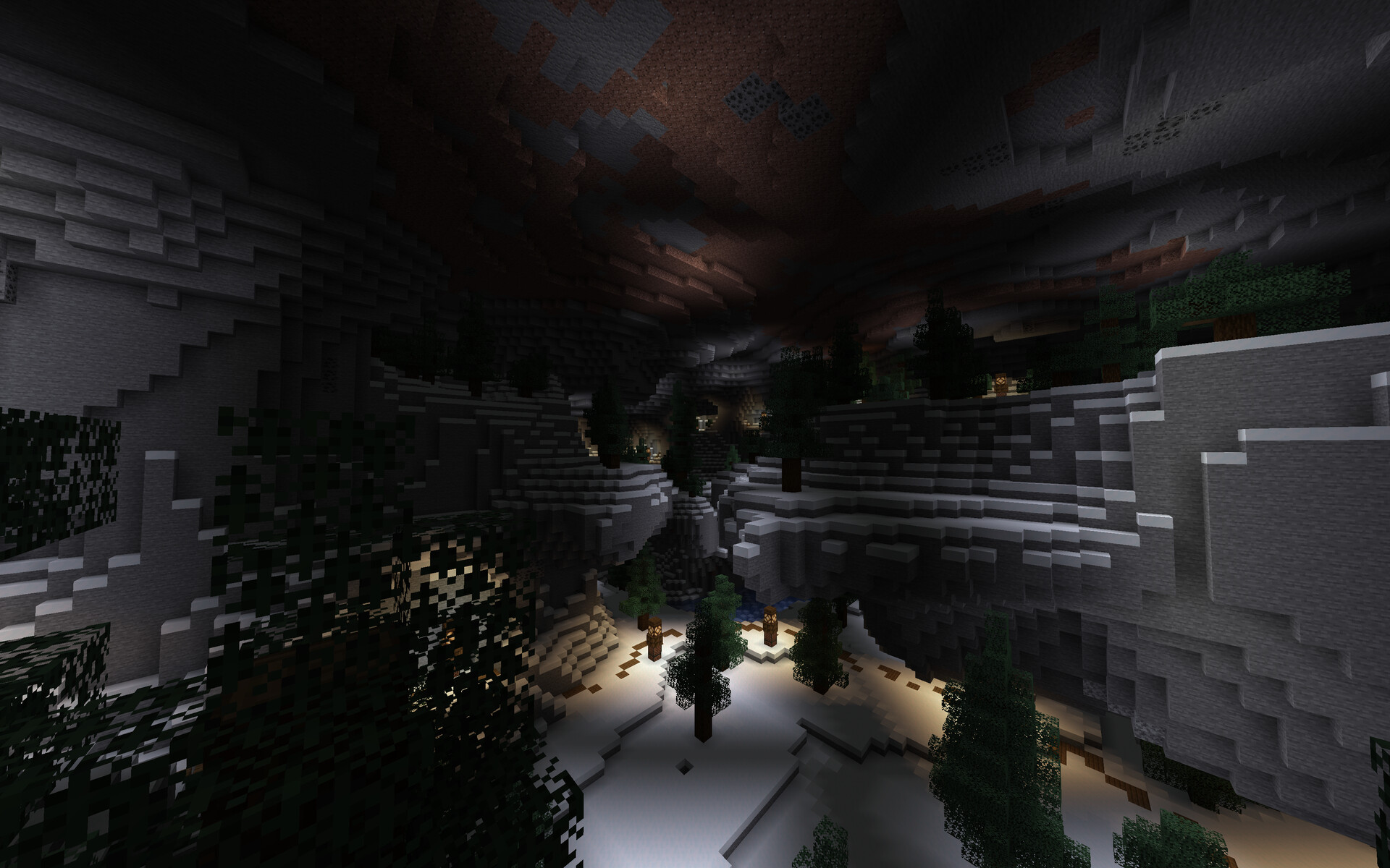 The Snow Outpost (and The Stanley Parable) Minecraft Map