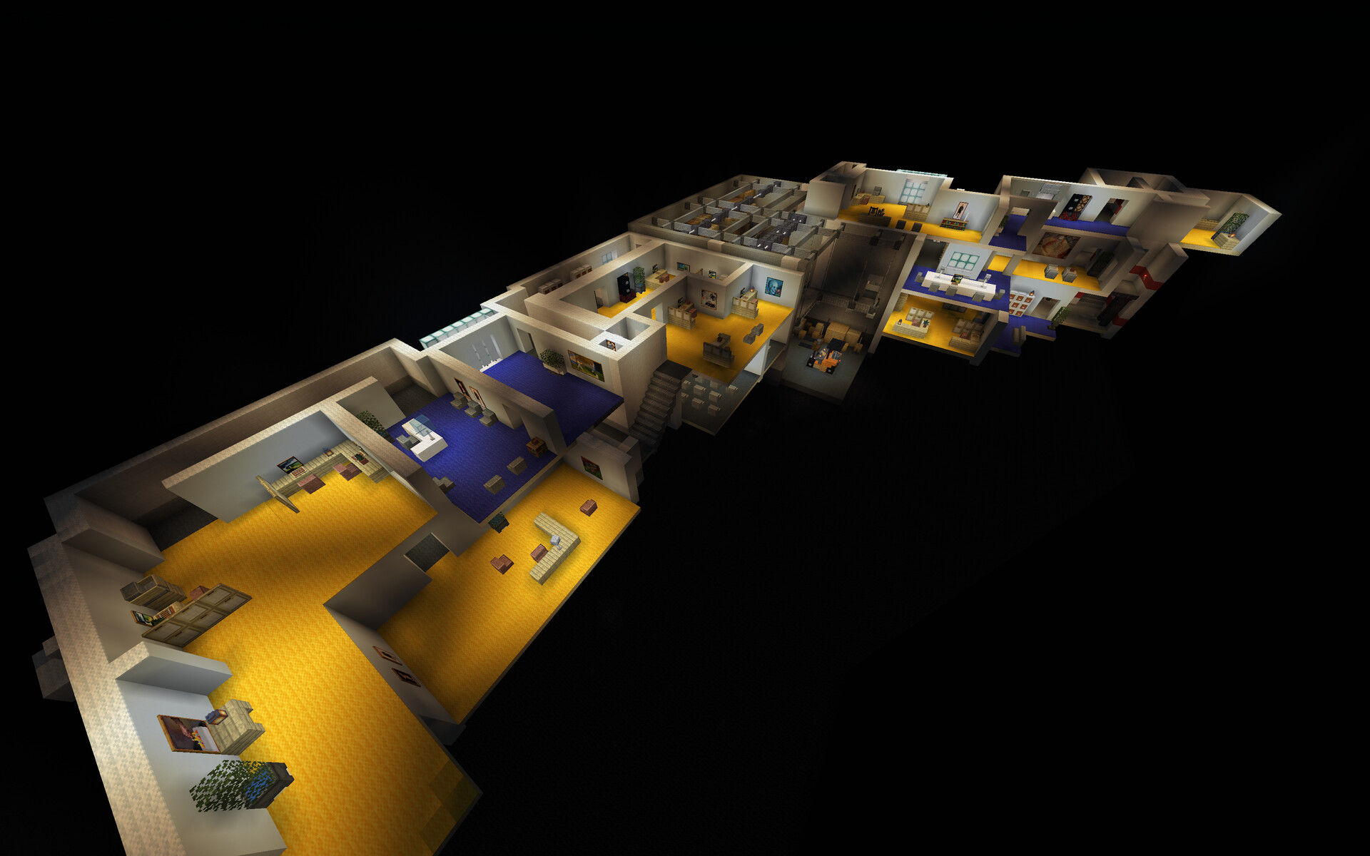 The Snow Outpost (and The Stanley Parable) Minecraft Map