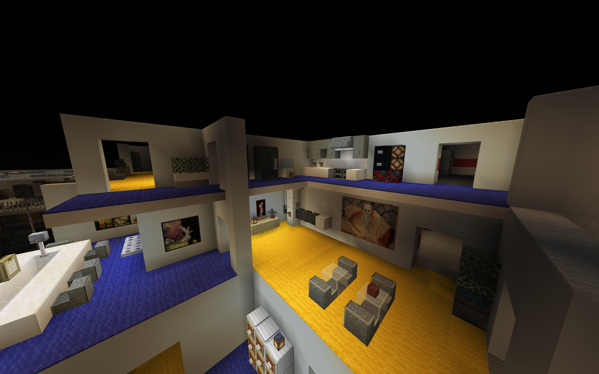 The Snow Outpost (and The Stanley Parable) Minecraft Map