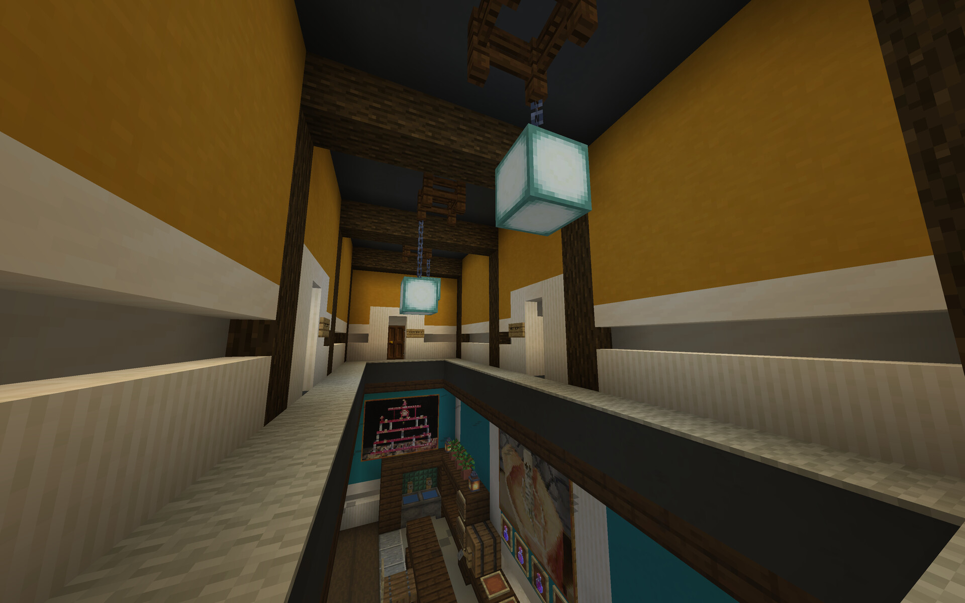 The Snow Outpost (and The Stanley Parable) Minecraft Map