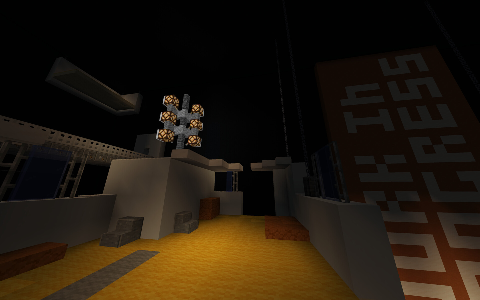 The Snow Outpost (and The Stanley Parable) Minecraft Map